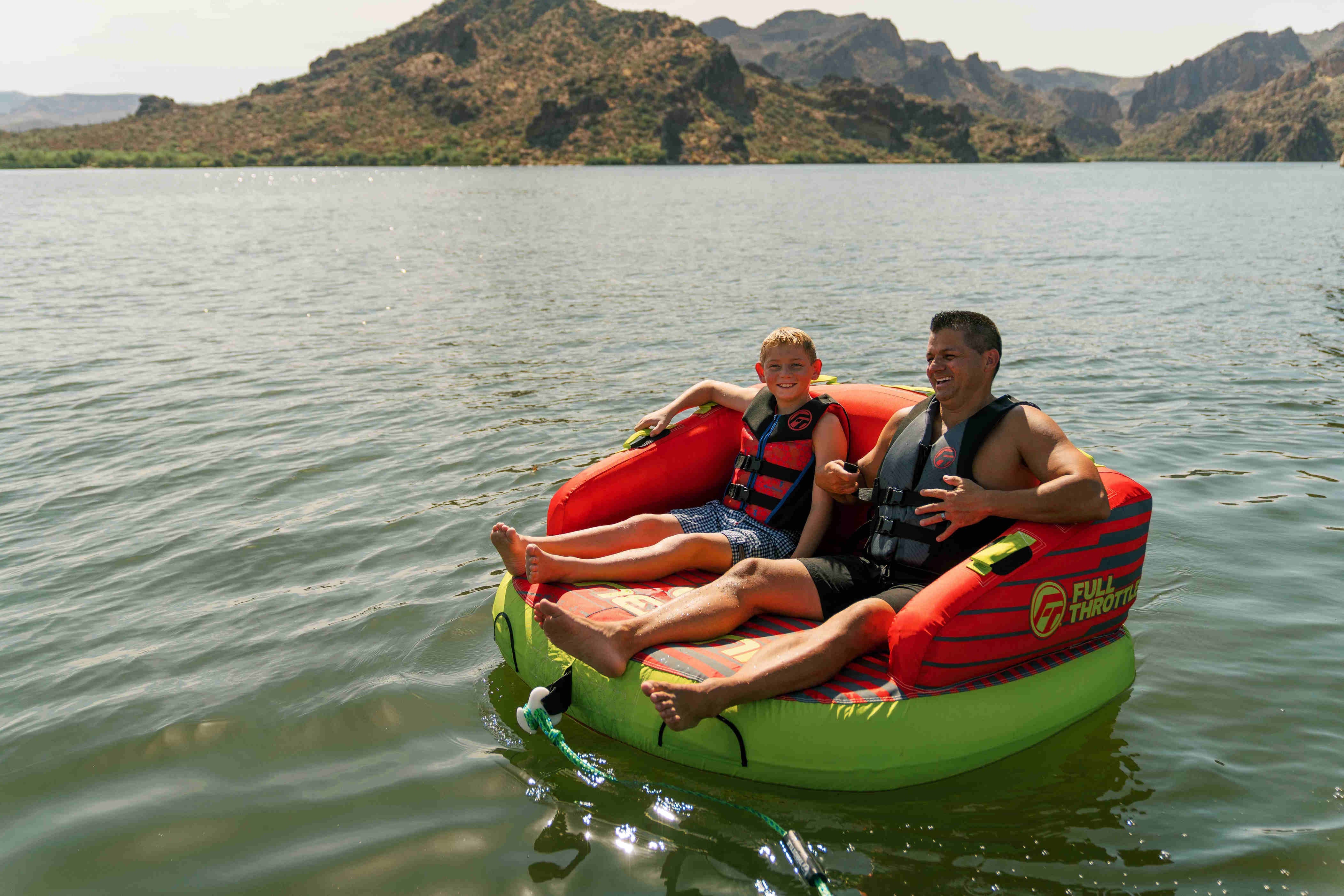 Fun and Safety Combined: Experience the Thrill of Towable Tubes Behind ...