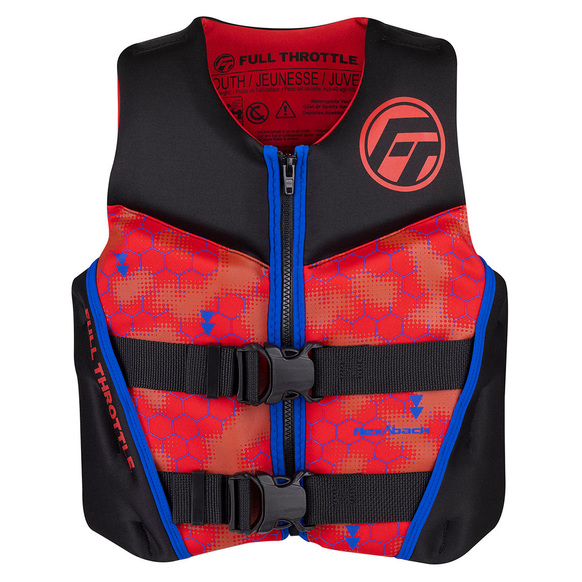 Youth Life Jacket | Rapid Dry Youth Life Jacket – Full Throttle Watersports